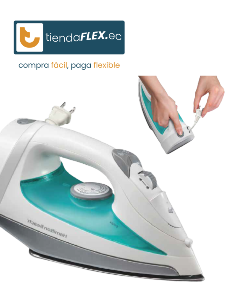 PLANCHA DE ROPA HAMILTON BEACH MODELO 14212F – Tienda Flex